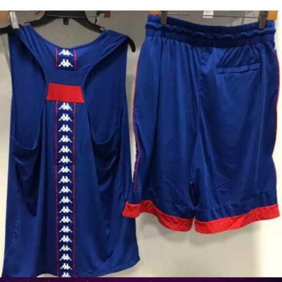 Kappa | Suits & Blazers | Nwt Kappa 3 Pc Set Tank Top Shirt Men Shorts ...